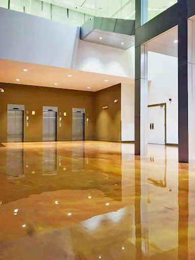 Metallic Concrete Floor Ideas that Dazzle | Duphill