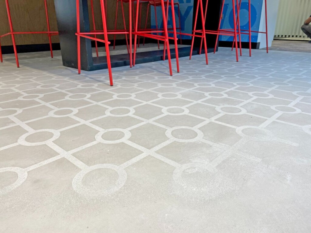 Top Stencil Pattern Ideas for New & Existing Concrete Floors | Duphill